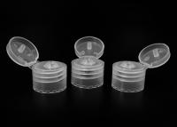 China Gloosy Plastic Flip Top Cap In Polypropylene Round General To PET Dia 20 Bottles for sale