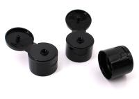 China Colorful Polypropylene Plastic Disc Flip Top Cap Screw Close For Liquid Soap Bottles for sale