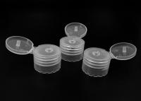 China PP Plastic Flip Top Cap Dispenser Smooth Easy Open For Shampoo Bottles for sale