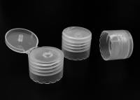 China PP Plastic Flip Top Cap Dispenser Smooth Easy Open For Shampoo Bottles for sale