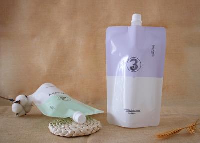 China Custom Aluminium 150C 1 Liter Liquid Spout Bags for sale