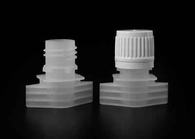 China Easy Open 13mm Screw PE Plastic Spout Caps For Doypack for sale