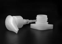 China Gel Pouch Plastic Spout Caps With 28mm Lotion Pump for sale