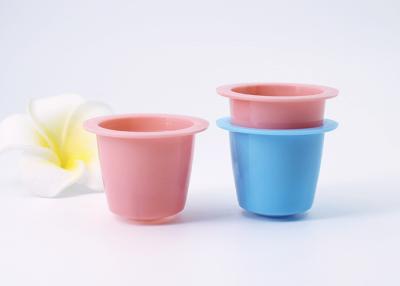 China Colored Empty Plastic Reusable 7ml Coffee Capsules Pod for sale