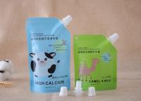 China 100ml Liquid Stand Up Spout Pouch Packing Soybean Milk for sale