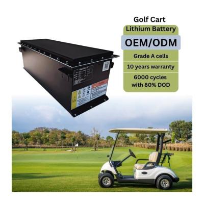 China golf cart lithium ion battery  Pack For Golf Carts 96V200AH for sale