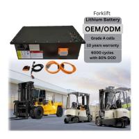 China 180ah 400ah 48 Volt Lithium Ion Forklift Battery Electric Forklift Batteries for sale