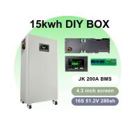China 48v Diy Lithium Battery Accessories Lithium Battery Box Kit 16s 200a Scalable Design for sale