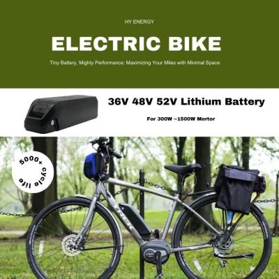 China High Capacity Ebike Lithium Battery 52V 24v 36v  48v Lifepo4 Ebike Battery for sale