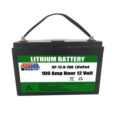China Thermal Proof 12v 100ah Lithium Ion Battery LFP 12V Solar Battery 30lbs for sale
