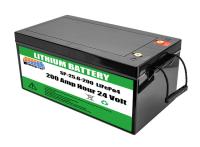 China Premium Grade 24v 200ah Lifepo4 Battery Lithium Ion Solar Batteries 5000 Cycles for sale