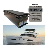 China OEM Lithium Deep Cycle Marine Battery 96v400ah High Energy Density for sale