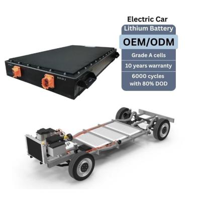 China Electric Bus Battery EV LifePo4 Battery Pack 72V 96V 114V 330V 400V 537V 614V 50AH 100AH 200AH for sale