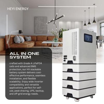China High Energy Stackable Lifepo4 Battery 48V 30kwh Bess Battery Energy Storage System for sale