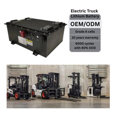 China OEM Electric Forklift Lithium Ion Battery 48v 450ah 600ah 775ah Forklift Truck Batteries for sale