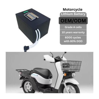 China 6000 Cycles Electric Motorcycle Lithium Battery Motorcycle Lifepo4 Battery 48v30ah for sale