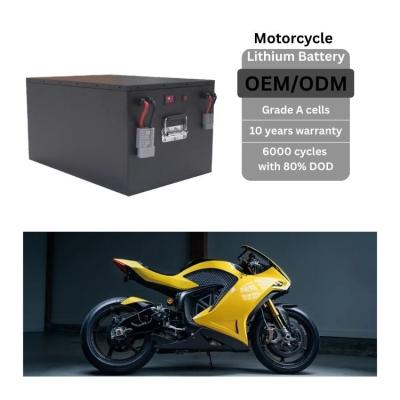 China 72V 100Ah Lifepo4 Battery Pack E Motorcycle Battery Custom Built For Peak Performance for sale
