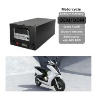 China High Capacity 60V 80Ah Lithium Battery EV Motorcycle Battery Custom Design for sale
