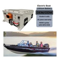 China 96V 100Ah Lithium Battery For Electric Boat Motor High Performance Marine Power Solution for sale