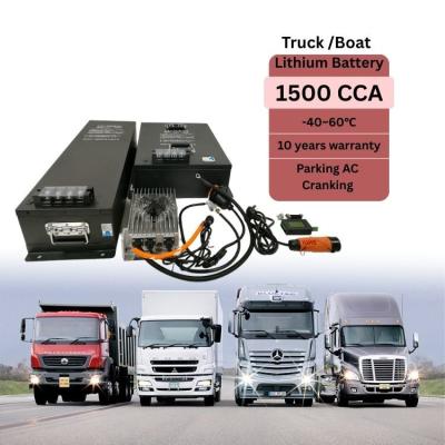 China 24V 280Ah Commercial Truck Battery Deep Cycle High Cranking Power for sale