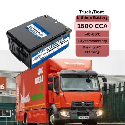 China Ultra Safe 24V Heavy Duty Truck Battery 280Ah 314Ah LFP Lifepo4 Starting Battery for sale