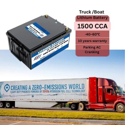 China 24V 300Ah Lithium Cranking Battery For Cold Weather Engine Start HVAC Use for sale