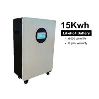 China Freestanding 48v Lithium Ion Home Battery 314Ah 15kwh Home Solar Storage Battery for sale