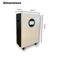 China 15kwh 48v280ah Lithium Home Battery Storage System Wheeled Structure for sale
