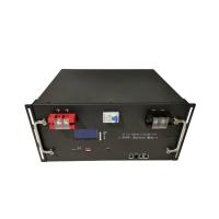 China Modular Home Energy Storage System 16S 51.2v100ah Lifepo4 Rack Mounted Batteries for sale