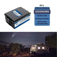 China Deep Cycle 24 Volt RV Battery Lithium RV House Batteries For Off Grid Applications for sale