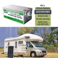 China High Performance Lithium Deep Cycle RV Battery 24V100Ah Customizable for sale