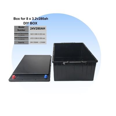 China Water Proof Lifepo4 Battery Box 8S 24V 280ah 300ah 314ah 320ah 340ah For Lithium Battery IDY for sale