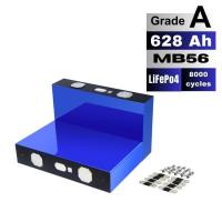 China EVE Lithium Batteries MB56 Brand New Grade A 3.2V 628Ah Prismatic LiFePO4 Battery Cell for sale