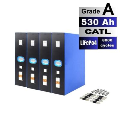 China Wholesale Price for CATL Brand New Grade A 3.2V 530ah Prismatic LiFePO4 Battery Cell for sale