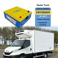 China 24V 200Ah–300Ah Lithium Ion Battery Pack for Cold-Chain Delivery Vehicles  Long-Life Lithium Battery for sale