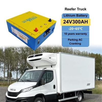 China 24V 200Ah–300Ah Lithium Ion Battery Pack for Cold-Chain Delivery Vehicles  Long-Life Lithium Battery for sale