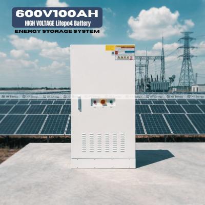 China 60kwh Lithium Battery 600V Industrial and Commercial Energy Storage System High Voltage Battery for sale