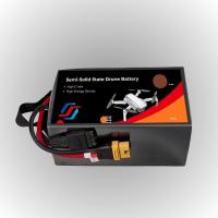 China High Capacity Semi-solid State Battery 12S 44.4V 22000 mAh Drone Battery Pack for sale