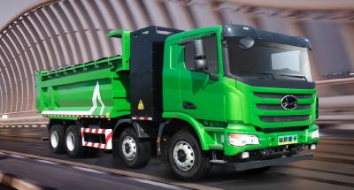 China Pure Electric Muck Dump Truck with Zero Tailpipe Emissions, 350 kWh CATL Battery, and 405 kW Power Output for sale