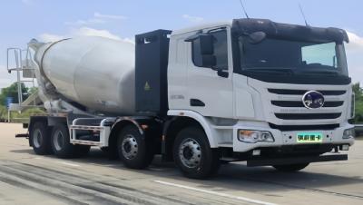 China Pure Electric Concrete Mixer Truck with Low Noise & Zero Emissions, Heavy-Duty Superstructure, and Agitation Optimization for sale