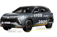 China KAIYI X7 Mid-Size SUV with 1.6T Turbocharged DI Engine, L2-Level Intelligent Driving Assistance, and 7-Seat Configuration for sale