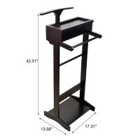 China EU MDF Height 110CM Wooden Coat And Shoe Stand For Entrance Hallway for sale