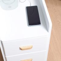 China automatic heating cup holder Sofa Side Cabinet MDF Smart Cabinet With Drawer for sale