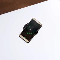 China Wooden Bedroom Vanity Cabinet Wireless Charging Stand Smart Bedside Table for sale