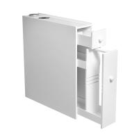 China MDF Smart Slim Side Cabinet Pop Up USB Charging With Two Drawers for sale