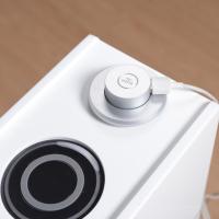 China MDF Smart Slim Side Cabinet Pop Up USB Charging With Two Drawers for sale