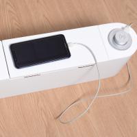 China MDF Family Room Furnitures Pop Up USB Charging Sofa Smart Cabinet for sale