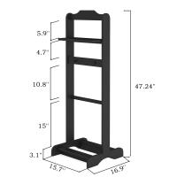 China Home Wooden Coat And Shoe Stand For Entrance Hallway OEM / ODM for sale