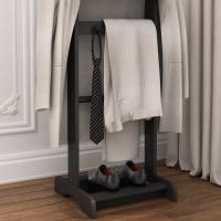 China Home Wooden Coat And Shoe Stand For Entrance Hallway OEM / ODM for sale
