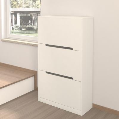 China Wood Mirrored Shoe Cabinet with 1 Year Assembly Required for sale
